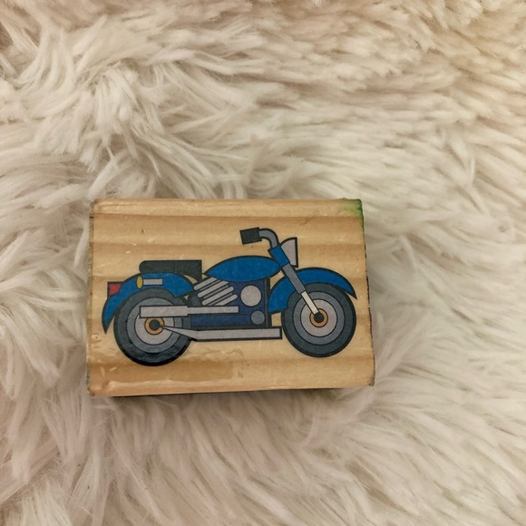 Melissa & Doug | Office | Melissa Doug Motorcycle Rubber Stamp | Poshmark